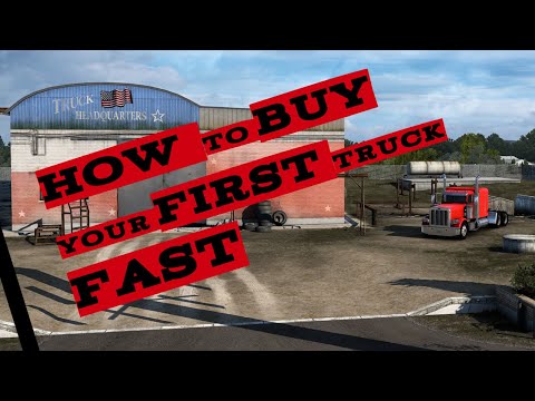 How to buy a truck in ats FAST | New Career | Realistic American Truck Simulator |