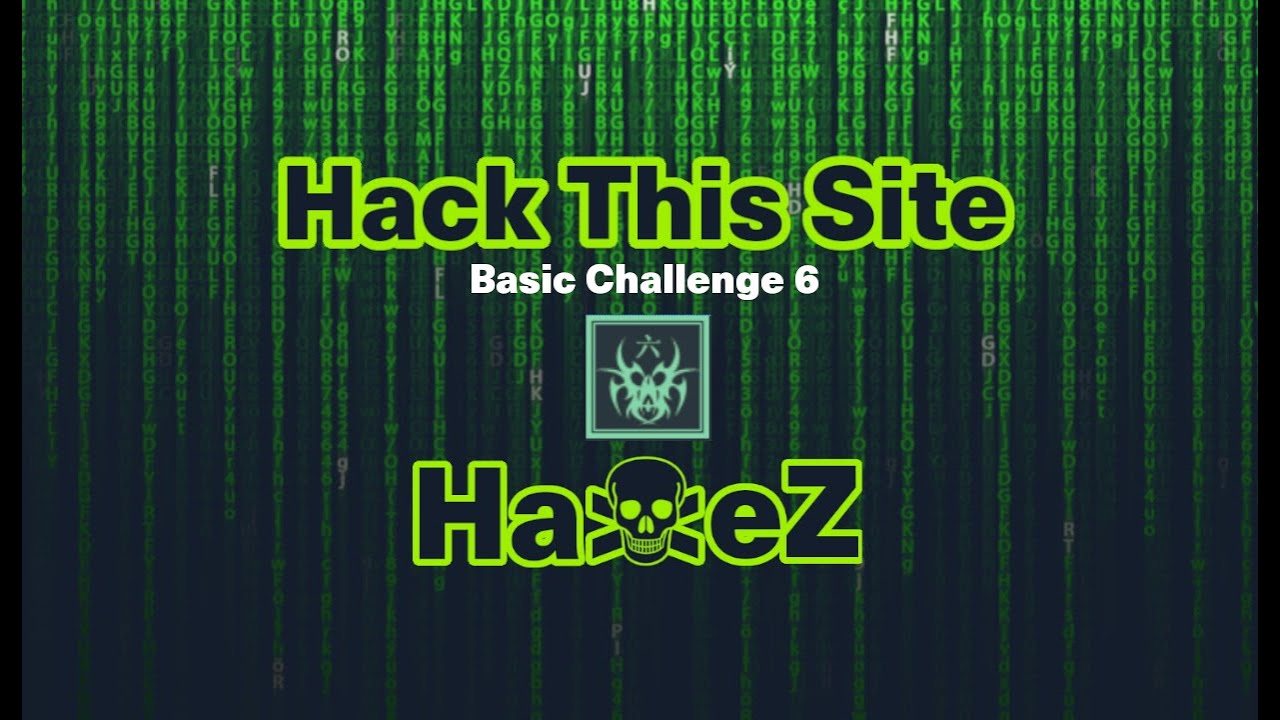 Hack This Site: Basic Web Challenges – Level 6