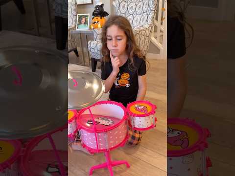 The good kid- Sierra helps Rhia fixing her Drum-always help others ❤️#shorts