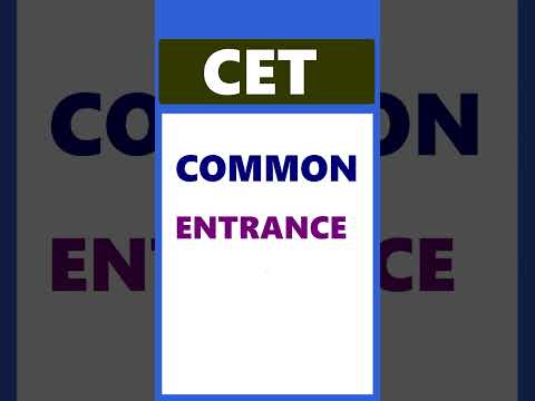 CET Full form | Full Form of CET | #fullform #shorts #cet