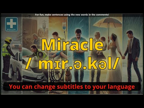Miracle meaning with 5 examples