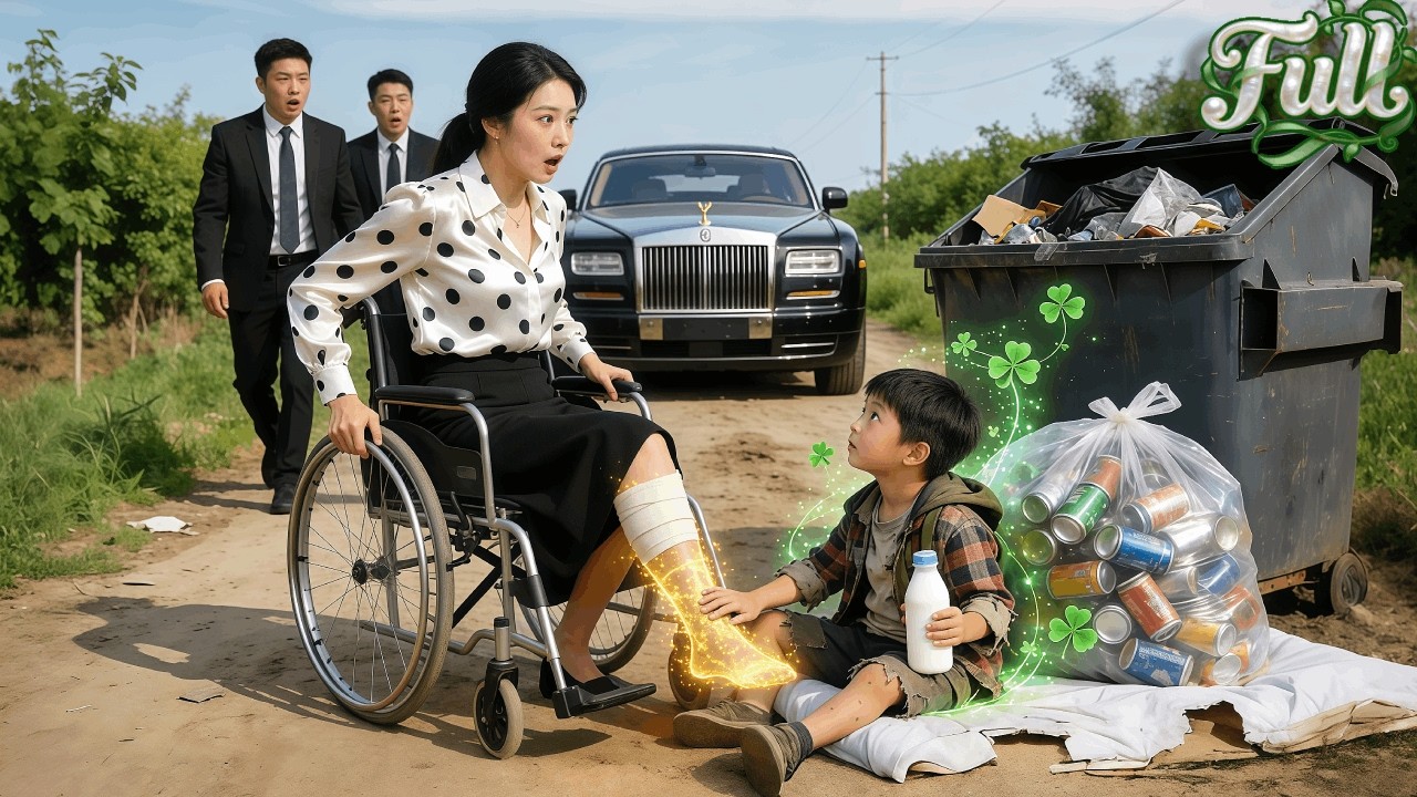 Dying CEO Give Her Last Milk To A Little Begger—Then,Her 30-Year Limp Is Cured! He's Her Lucky Star!