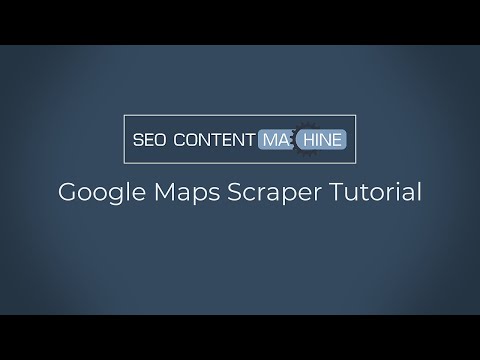 Google Maps Scraper Tutorial