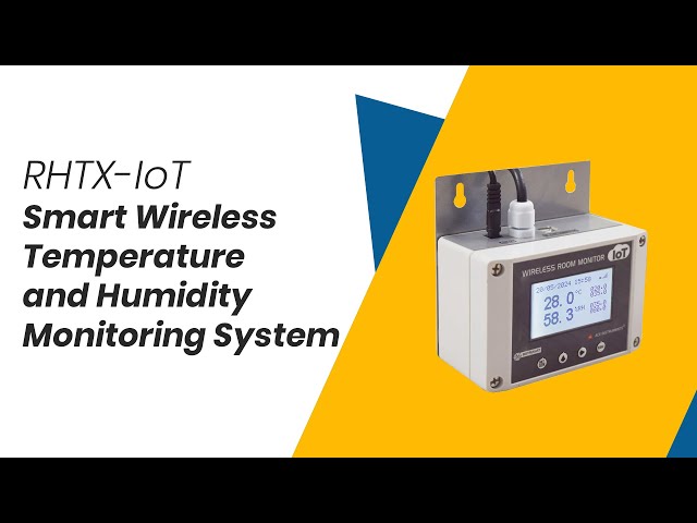Server Room Temperature Humidity Monitor - LAN Based Temperature And ...