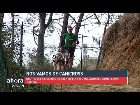 El canicross, un deporte emergente en Euskadi