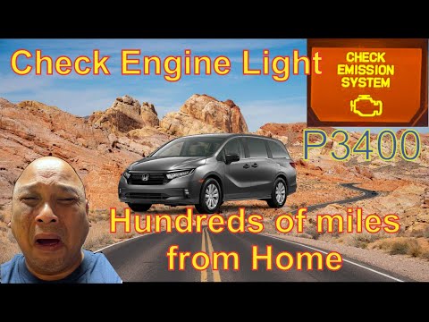 Check Engine Light, The Reason for P3400 code Honda Odyssey | DIY Oil Pressure Replacement At GSR