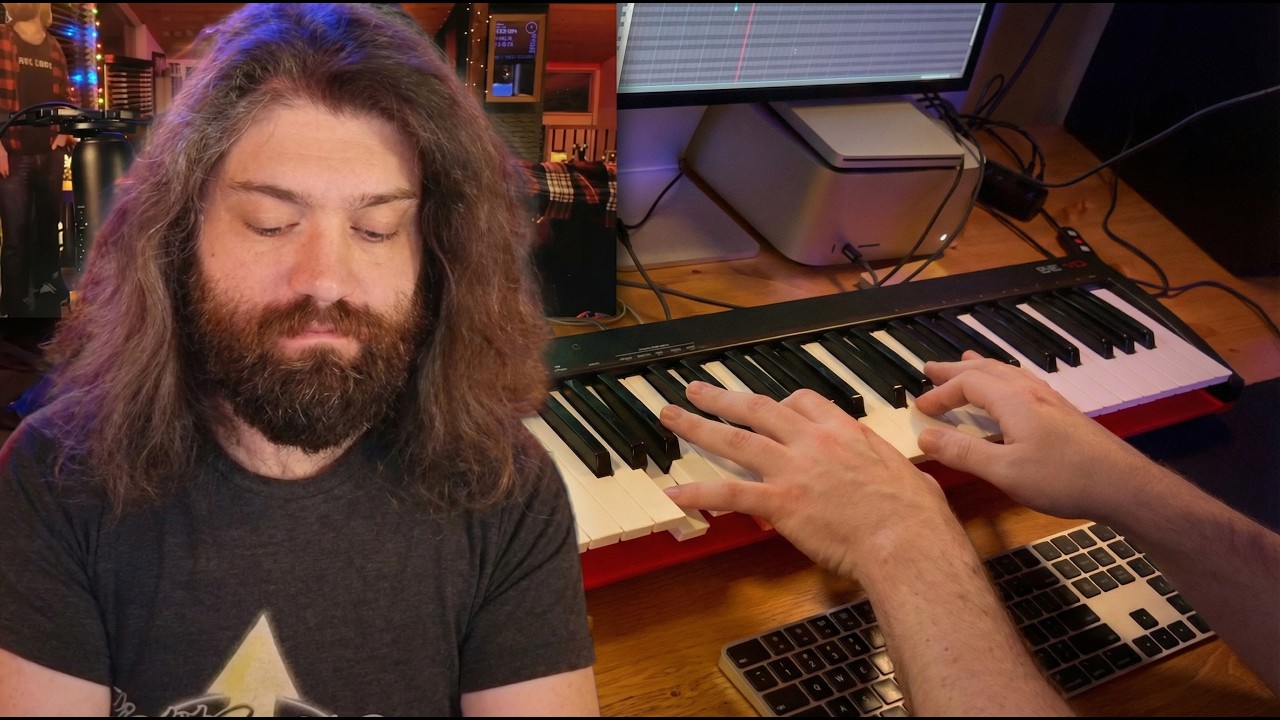 no coding - I just play piano for 6 minutes