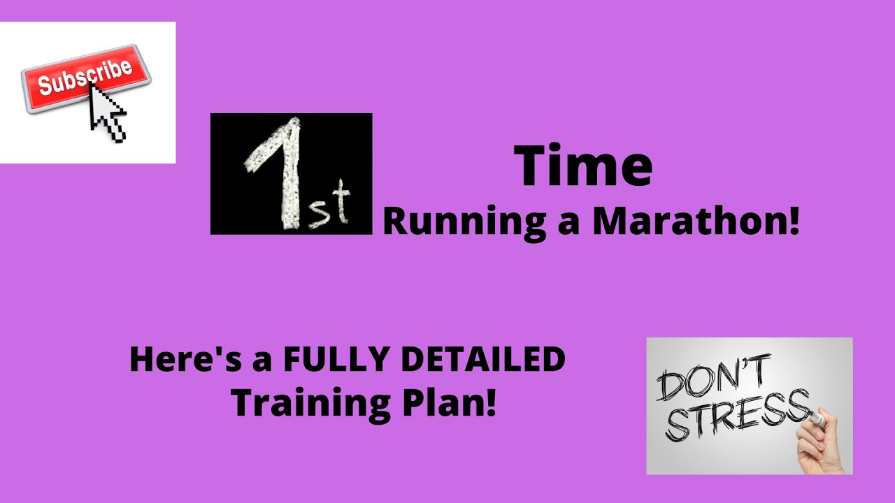 12 Week FULLY Detailed Marathon Training Plan for Beginners