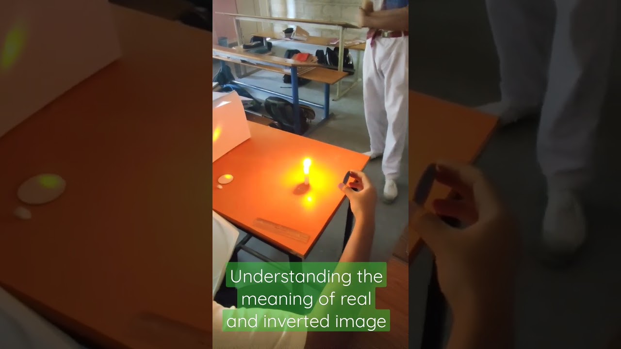 Real and inverted image formation