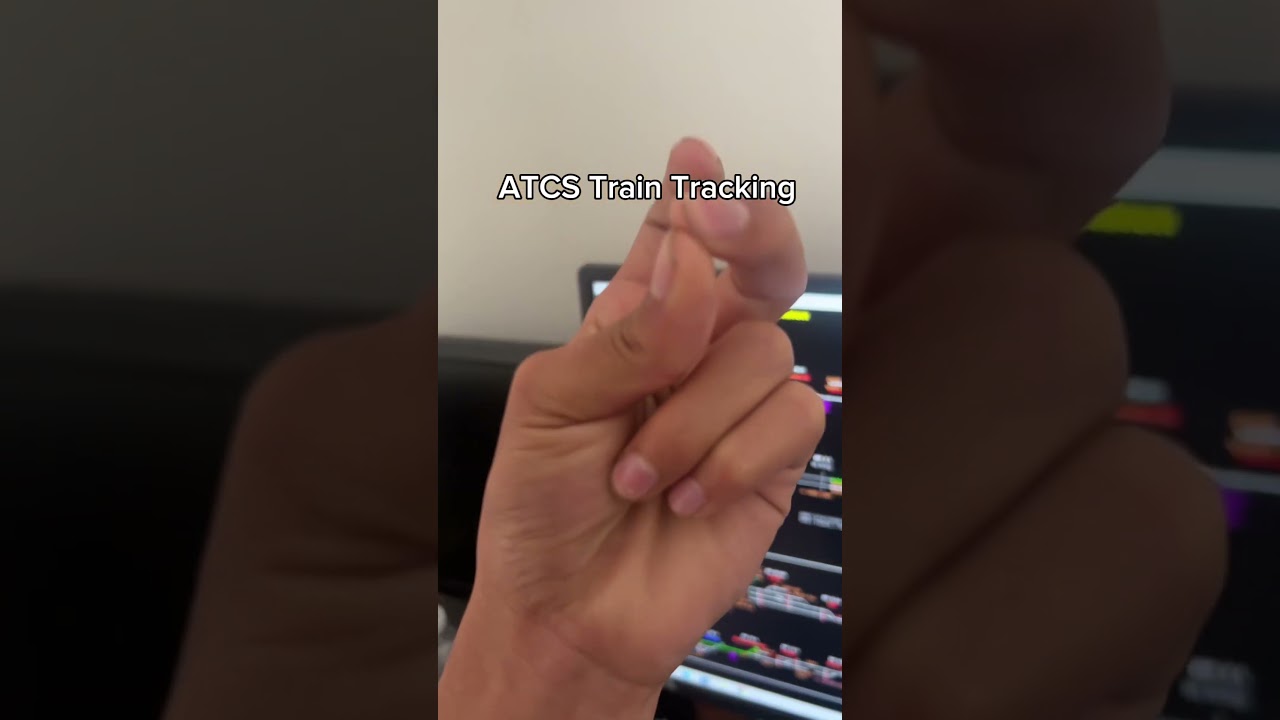 How to track freight trains in real time #atcs #train