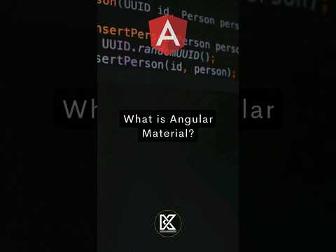 What is angular material? #angular #programming #facts