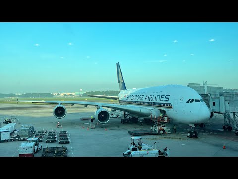 Singapore Airlines; Singapore to San Francisco SQ32 (Economy Class)