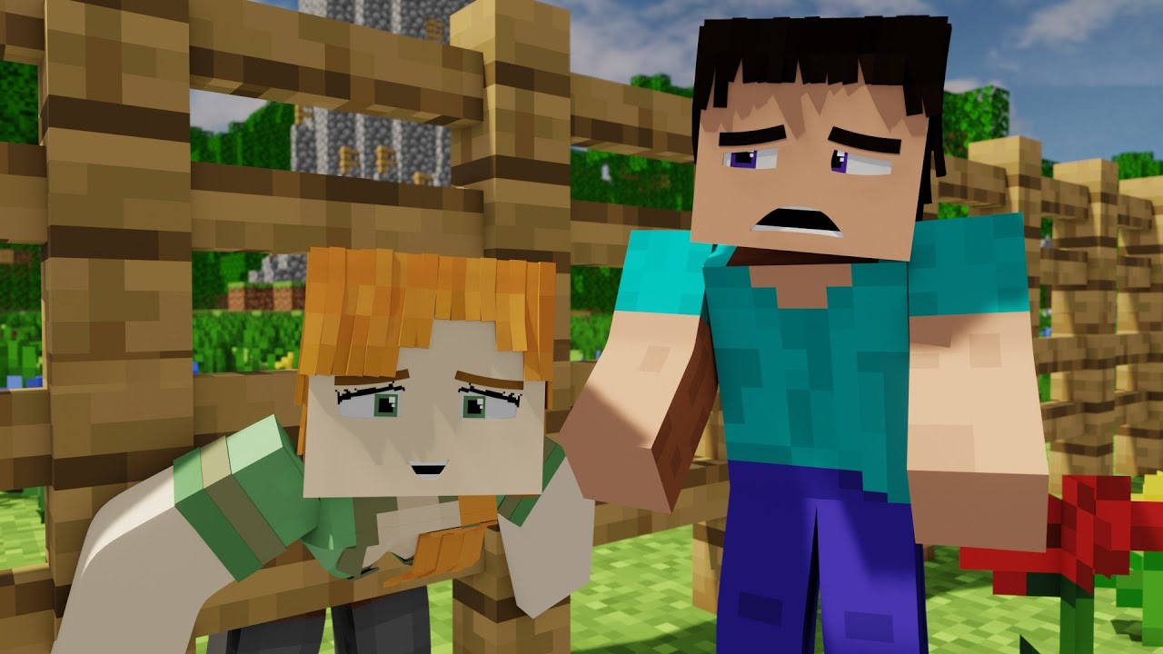 Steve I'm Stuck Compilation - Alex and Steve Life (Minecraft Animation)