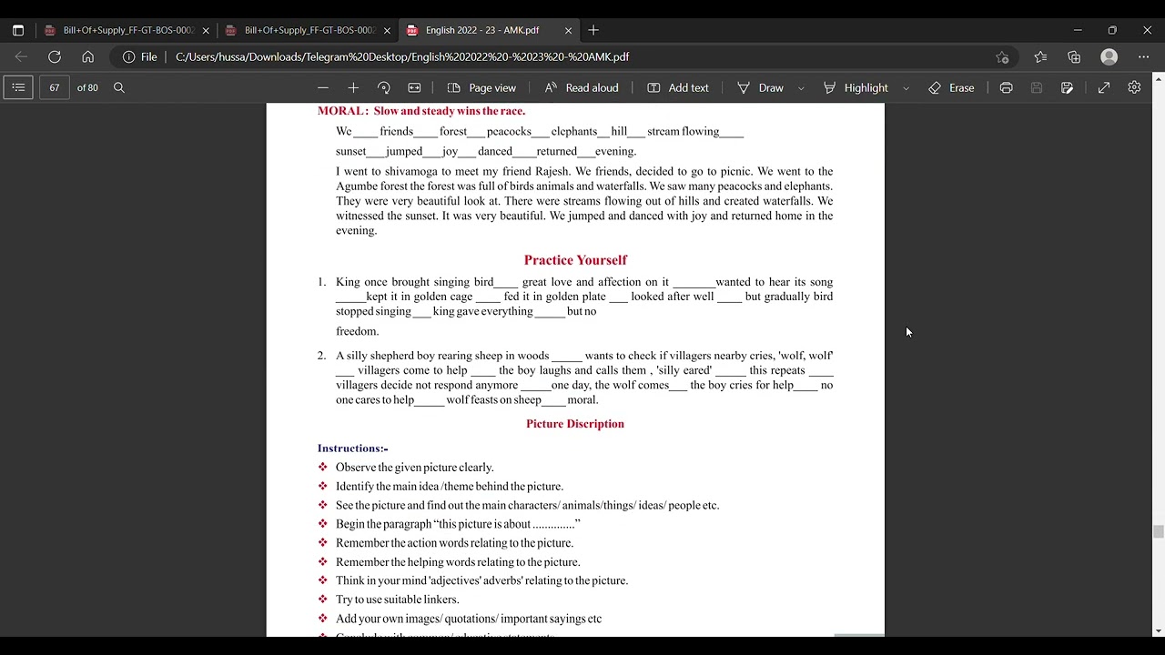 English 2022   23   AMK pdf and 2 more pages   Personal   Microsoft​ Edge 2023 01 18 18 28 21