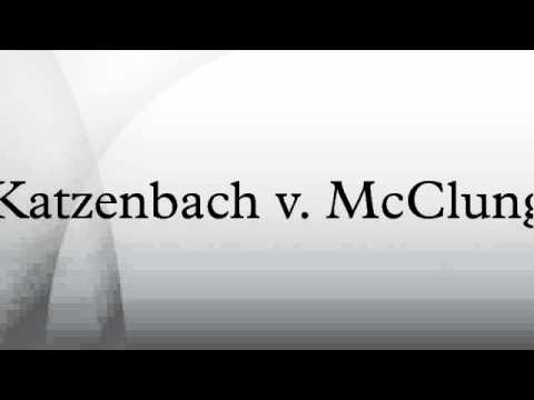 Katzenbach v. McClung