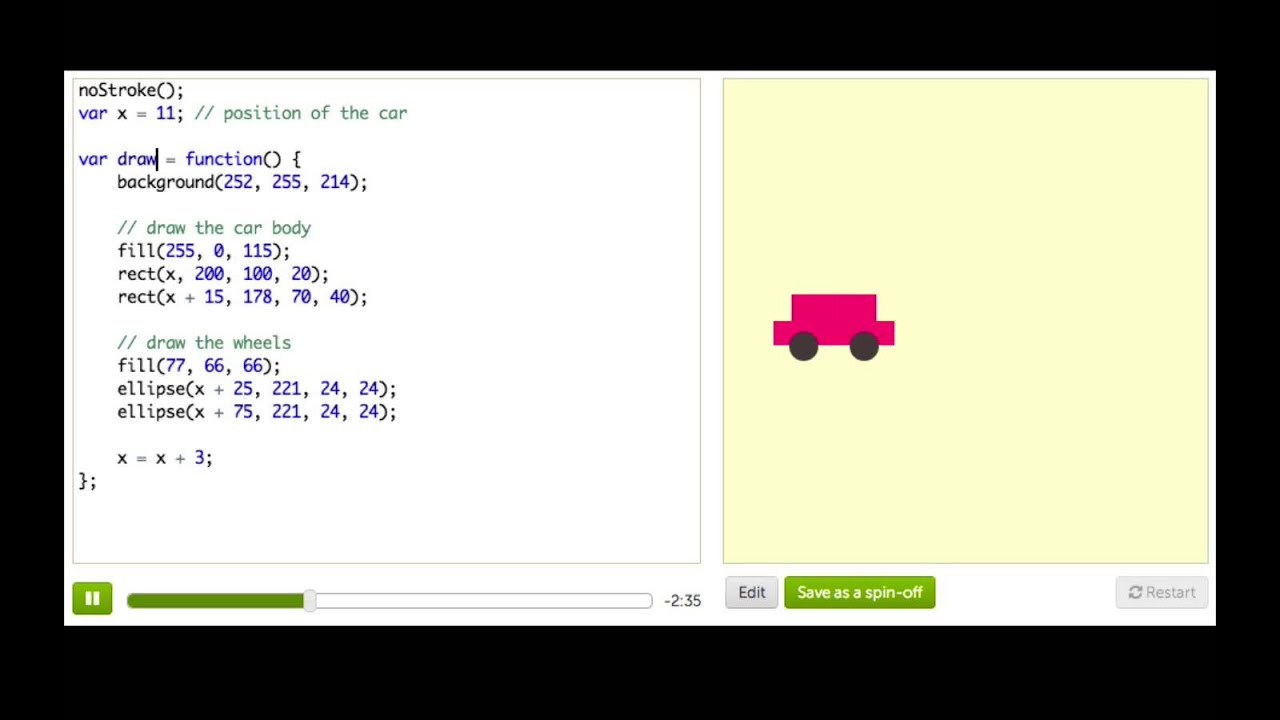 Special ProcessingJS Functions (Video Version)