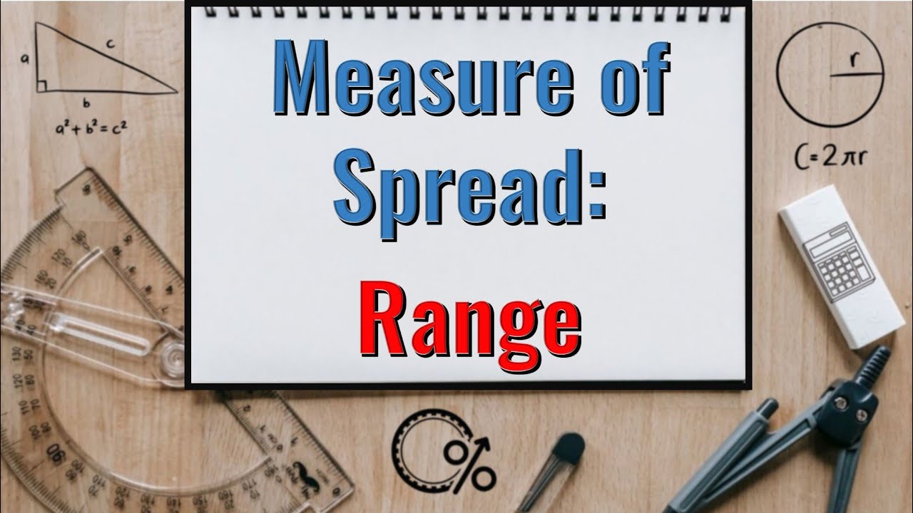 Measures of Spread: Range