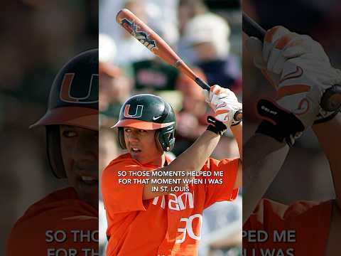 Jon Jay: Born in Miami, built for the Big Leagues 🙌🔥 #miami #canes #cardinals #mlb