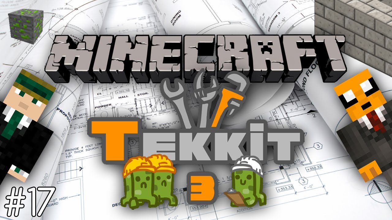Minecraft: Tekkit - Episode 17 - Quarry Time!