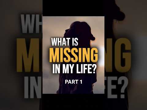 Why do I feel like SOMETHING'S MISSING in my life? Find out why. PART 1 #energyhealing #innerpeace