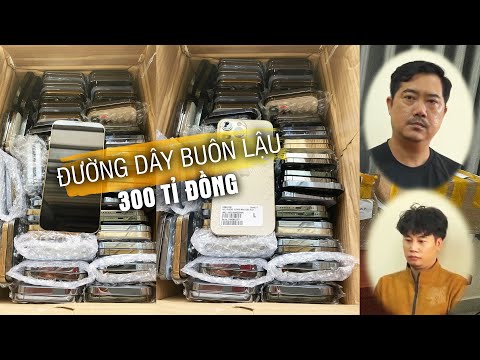 Phá đường dây buôn lậu điện thoại, máy tính trị giá 300 tỉ đồng