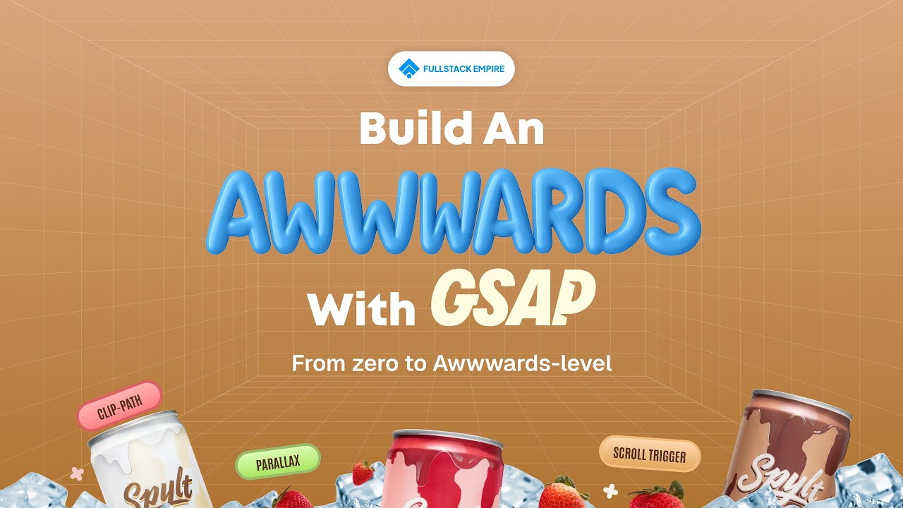 Build an Awwwards-winning Website on your First Try using React, TailwindCss, and GSAP