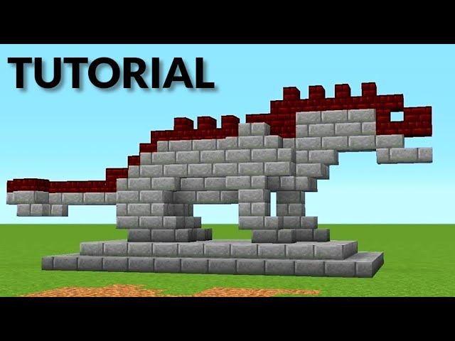 Dragon / Lion Statue Minecraft Map