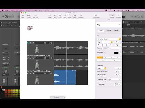 Formatting Images in Pages and exporting PDF files