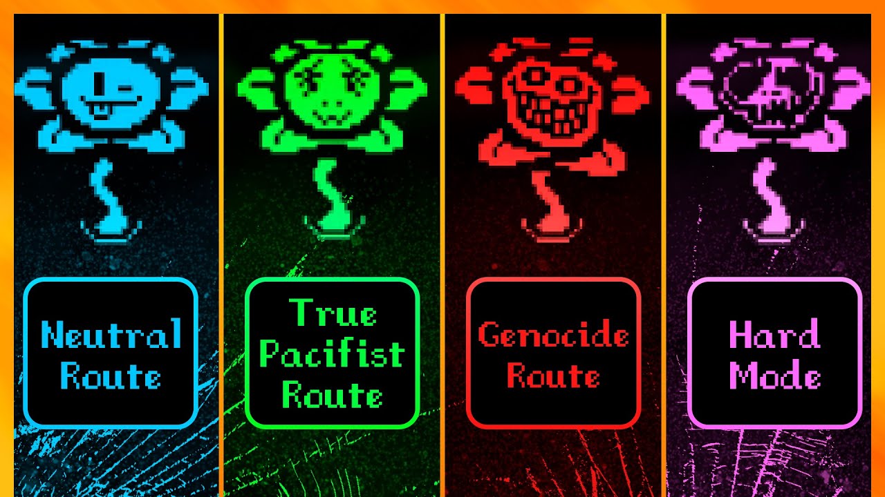 Undertale Walkthrough [Neutral, True Pacifist, Genocide, Hard Mode]