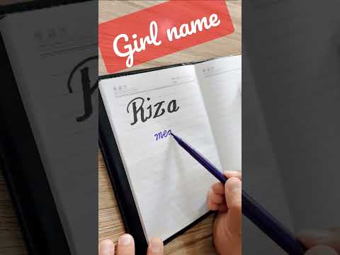 Riza meaning of name #satisfying #fyp#art#viral # youtubeshorts