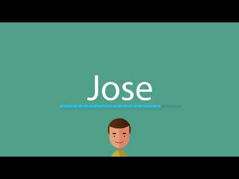 Jose pronunciation