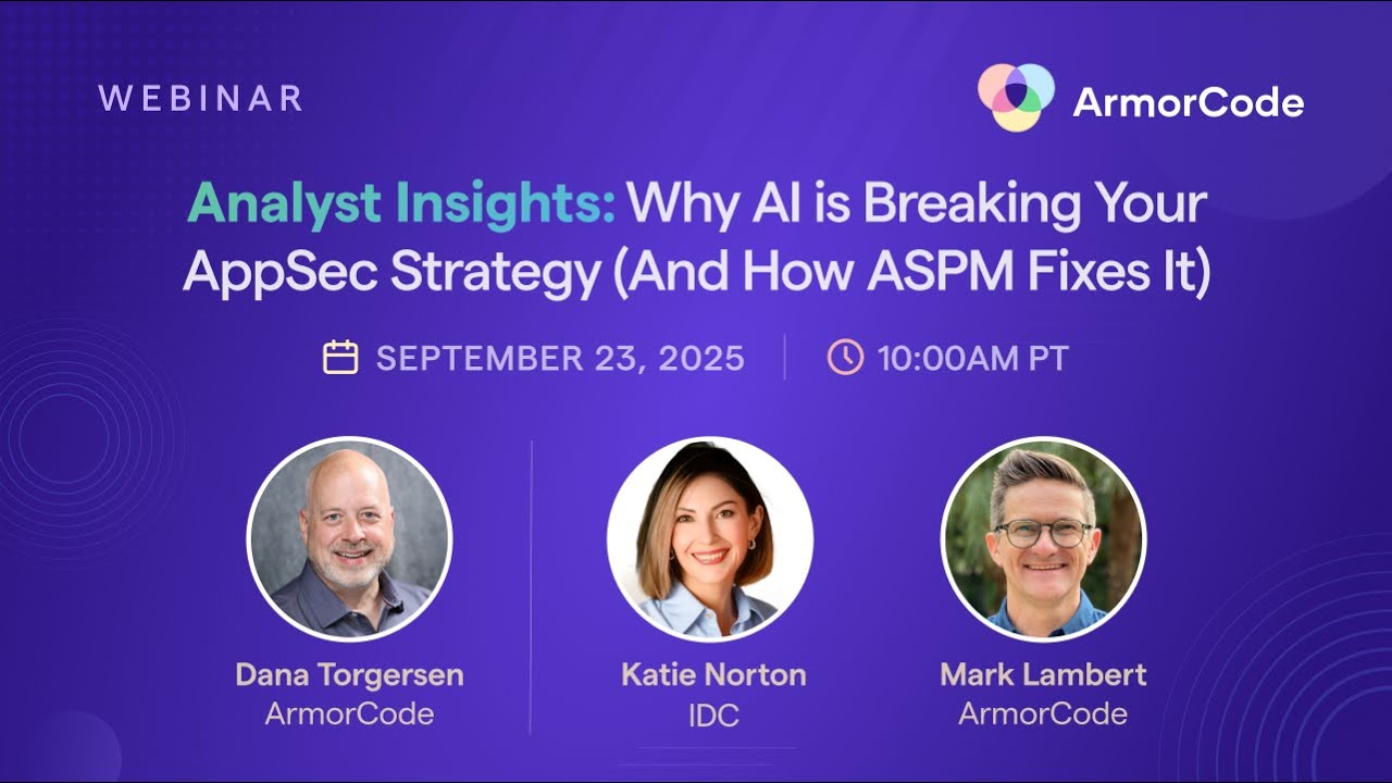 Analyst Insights: Why AI is Breaking Your AppSec Strategy (And How ASPM Fixes It)