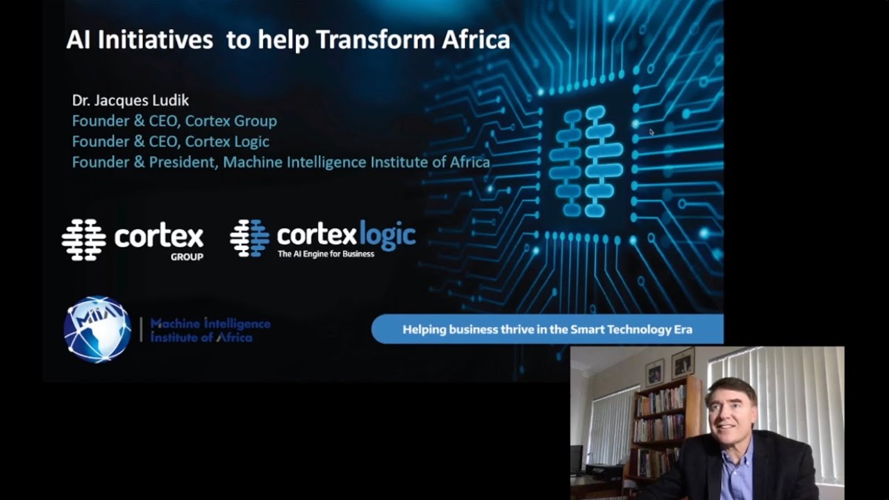 AI Initiatives to Transform Africa - Dr Jacques Ludik - October 2020