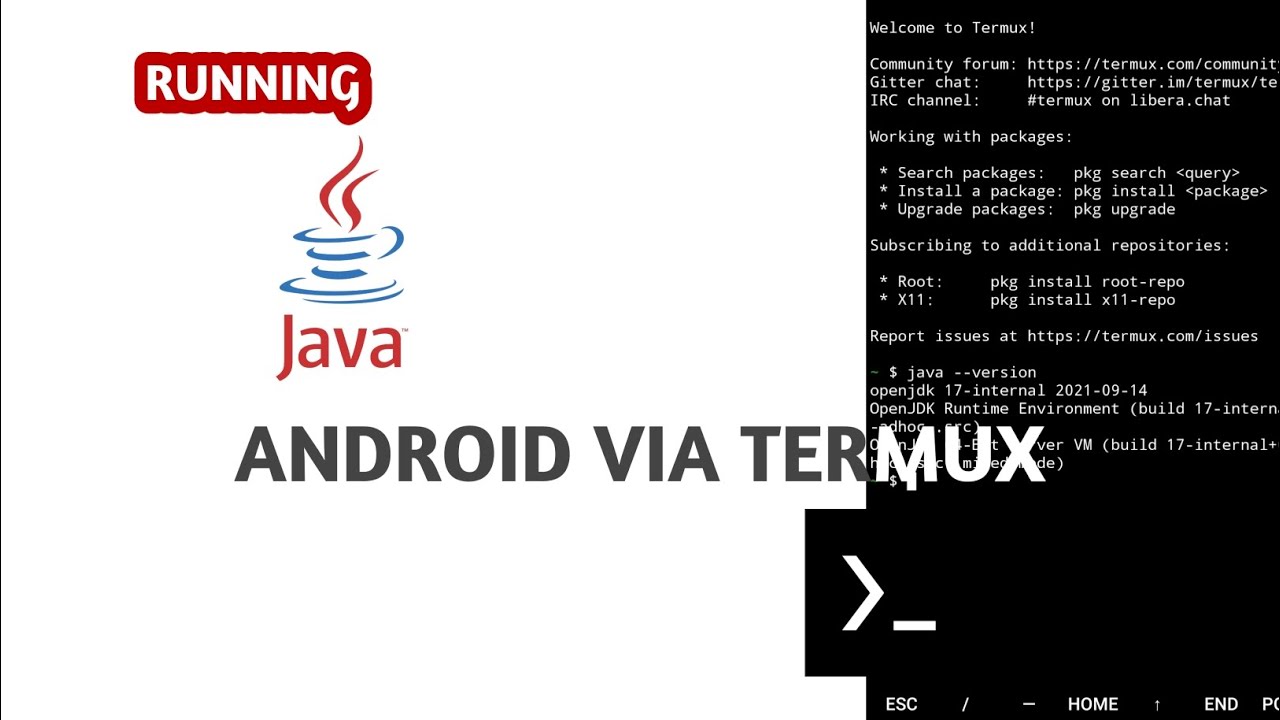 RUNNING JAVA ON ANDROID VIA TERMUX | MENJALANKAN JAVA DI ANDROID VIA TERMUX #Installjava#javandroid