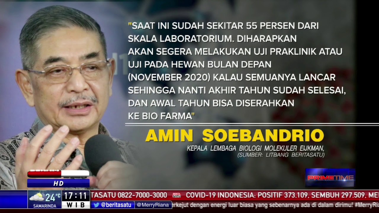 Progres Vaksin Merah Putih Sudah Capai 55 Persen