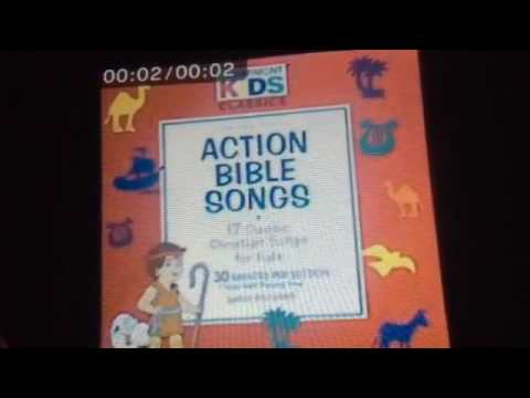 CD 1995 Cedarmont Kids Action Bible Songs