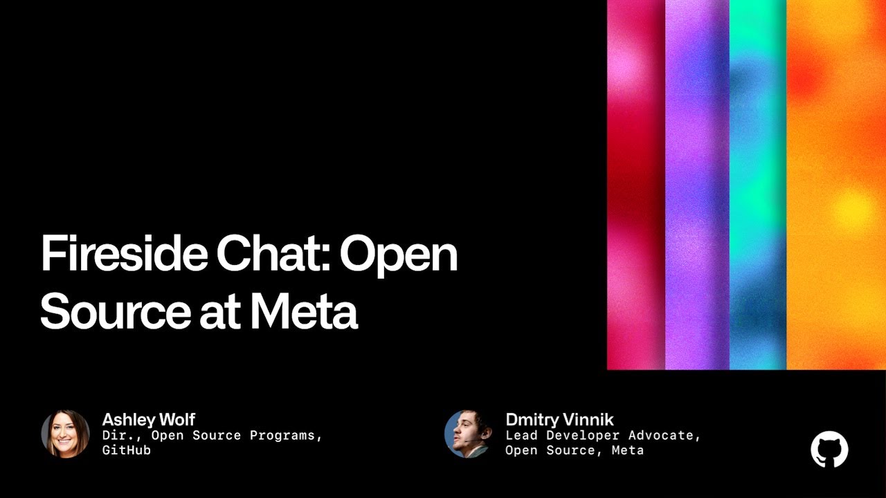 Fireside Chat: Open source at Meta - Universe 2022