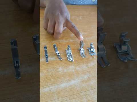Different types of pressure foot we use for sewing #sewing #tailoring #knowledge #shorts #short