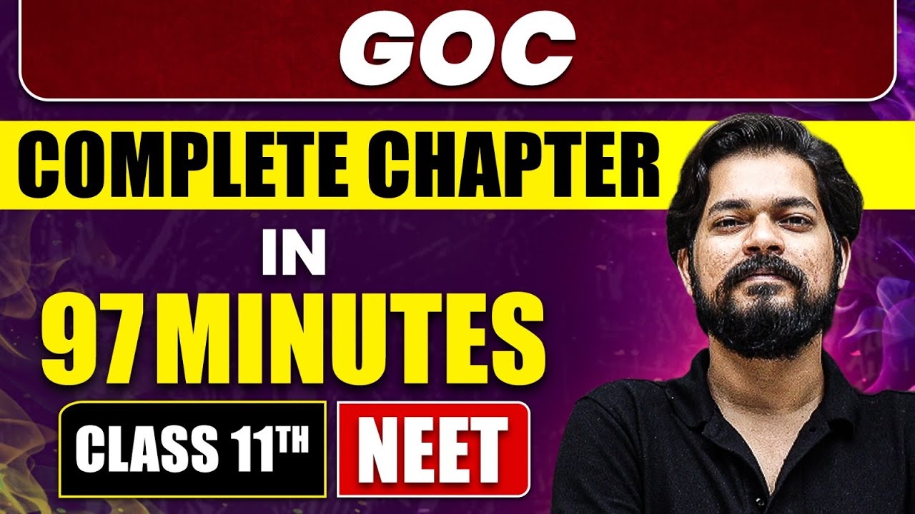 Understanding GOC: A Comprehensive Revision for Class 11 NEET | Galaxy.ai