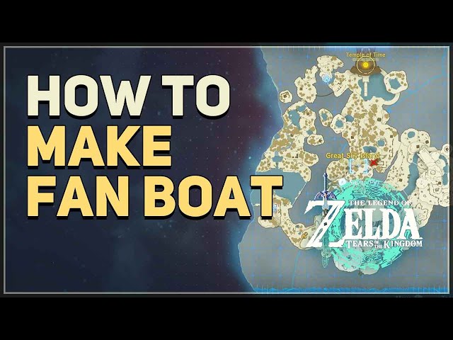 How to build a Boat in The Legend of Zelda Tears of the Kingdom