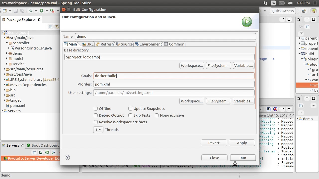 Dockerizing a Spring Boot Application
