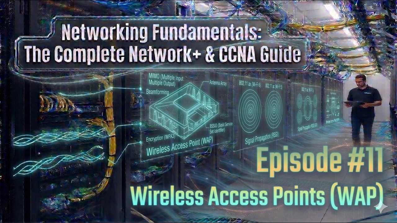 Networking Fundamentals #11 (Wireless Access Points)