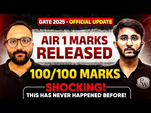 GATE 2025 Official Update | IIT Roorkee Released GATE 2025 AIR 1 Marks