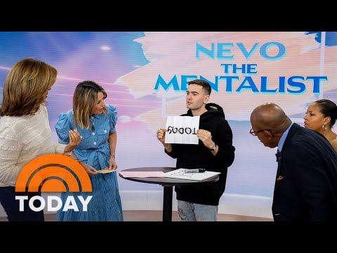 World’s youngest mentalist performs mental magic on TODAY