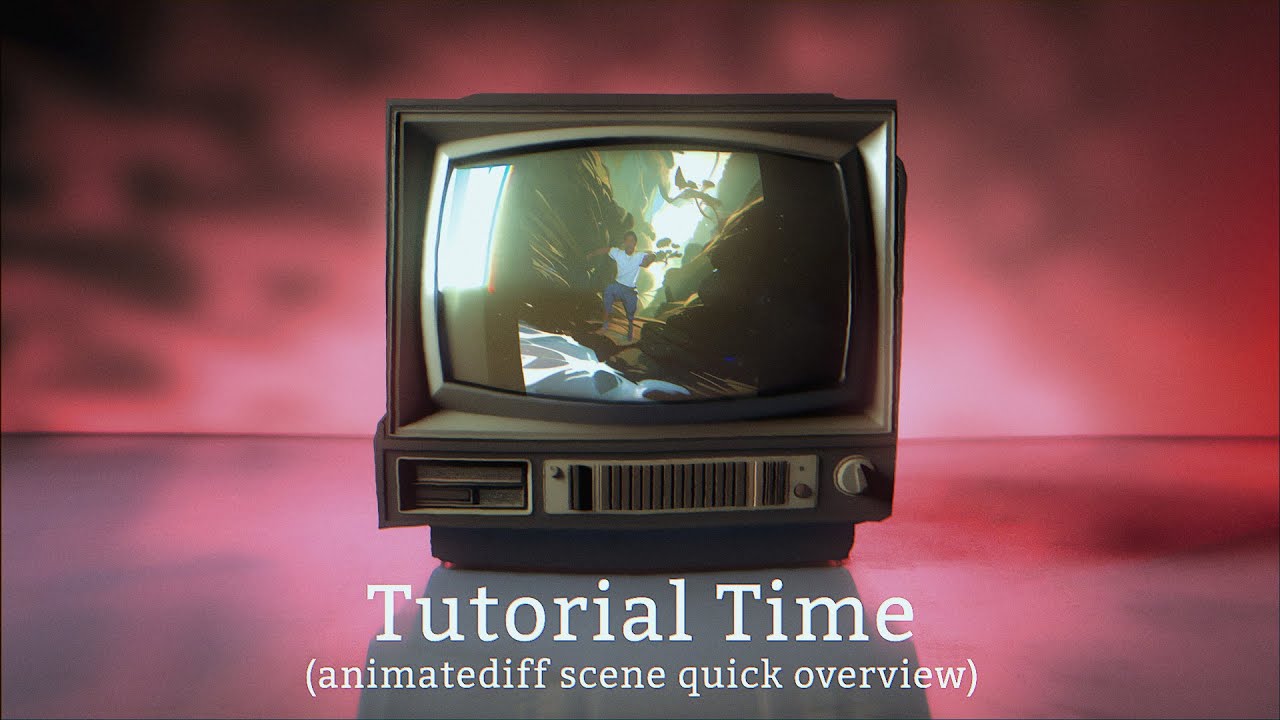 Tutorial Time -AnimateDiff- #animation #stablediffusion #animatediff