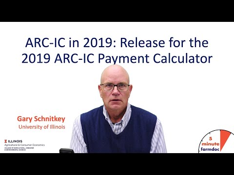 ARC-IC in 2019: Release for the 2019 ARC-IC Payment Calculator