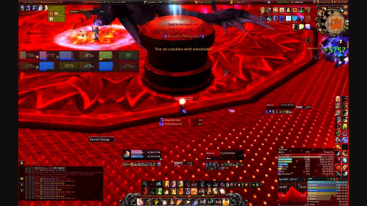 Phury vs. Nefarian 10 Man