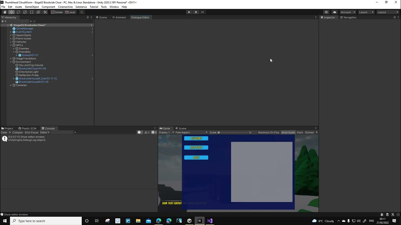 Task192 Create a callback function that creates an editor window