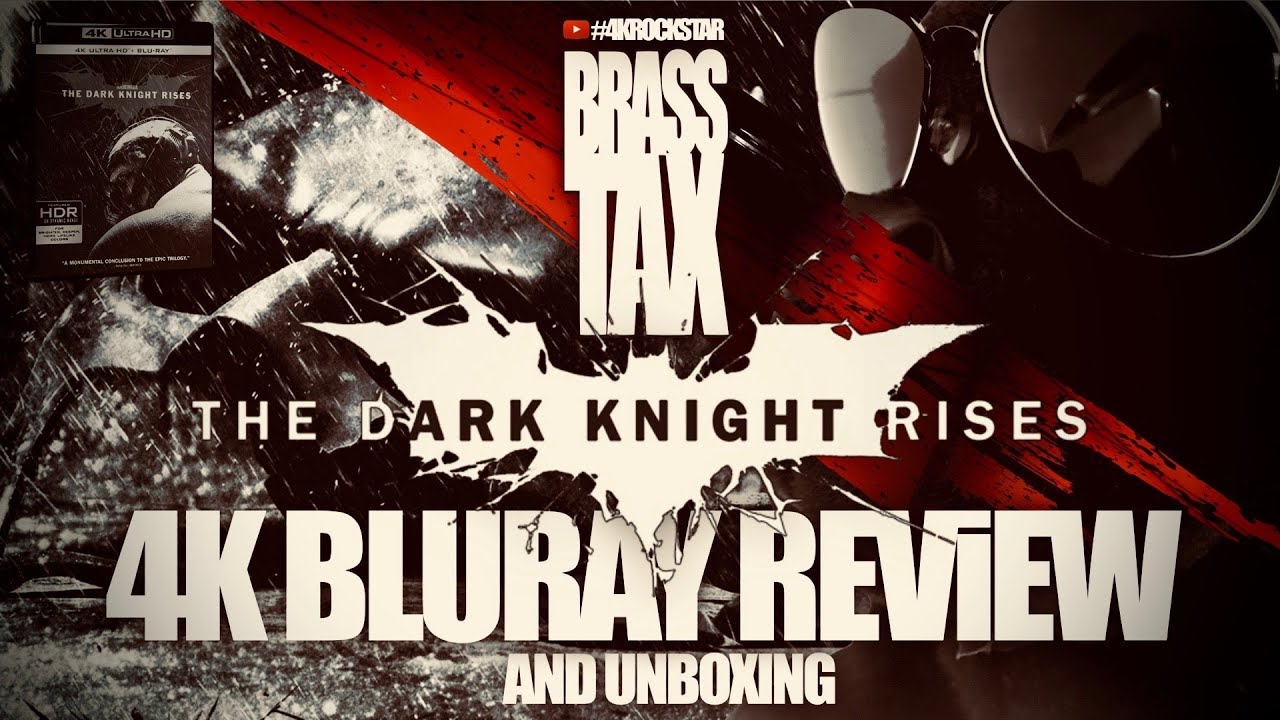 Dark Knight Rises 4K Bluray Review and Unboxing