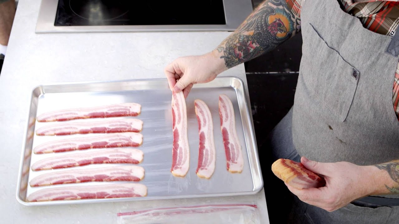 Kevin Gillespie shows you how to cook bacon the Wright Way™